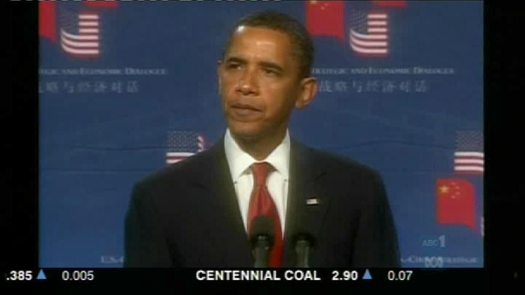 Obama: the entourage and the Beast - ABC News