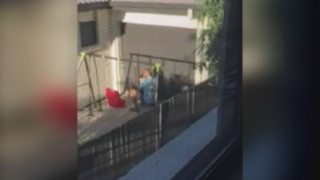 WARNING: THIS VIDEO CONTAINS DISTURBING FOOTAGE Mobile phone footage ...