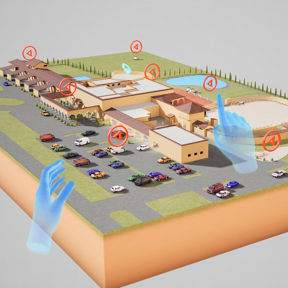 Virtual reality experience Perth Modulated shows city landscape ...