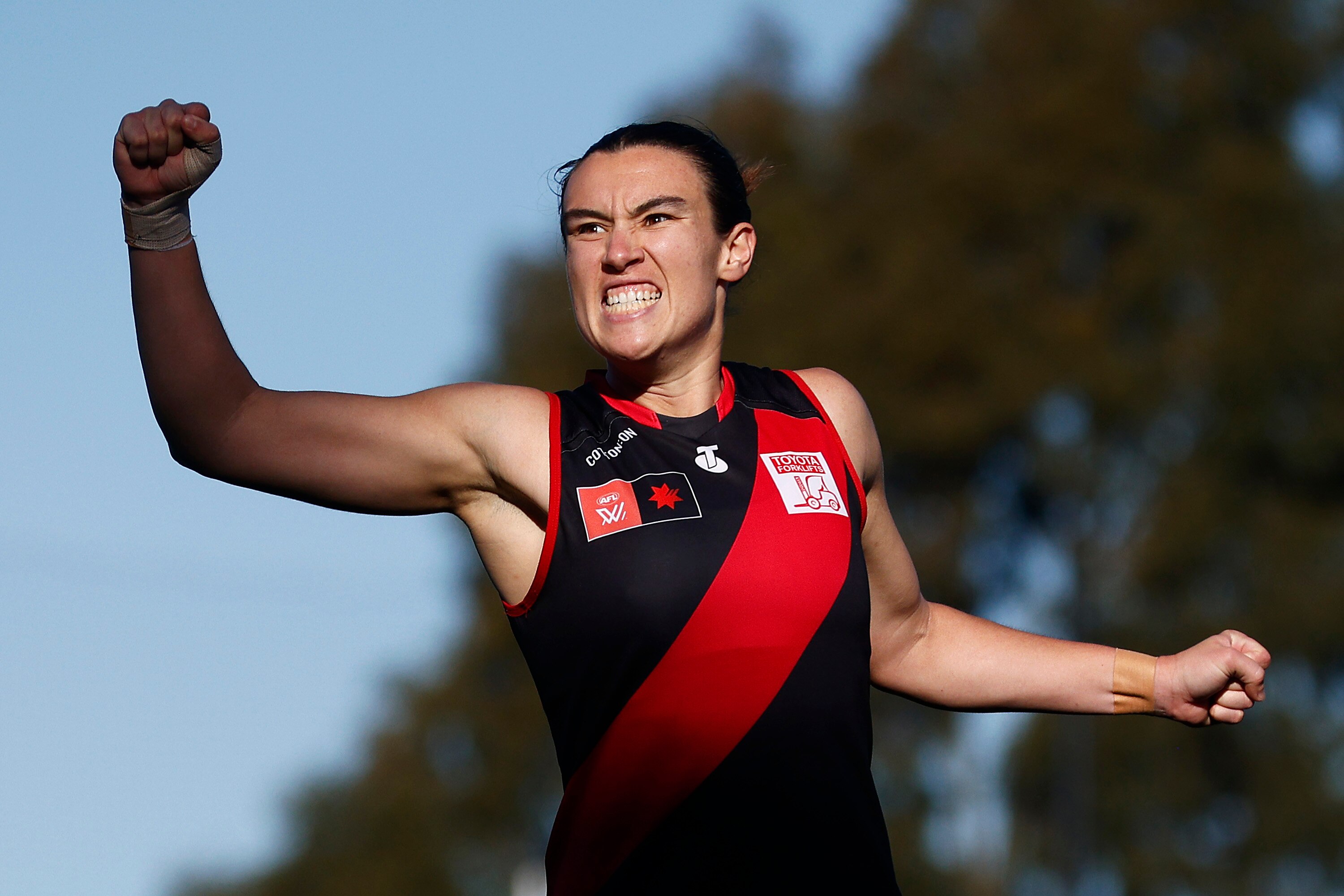 Essendon co-captain Bonnie Toogood to miss majority of AFLW season ...