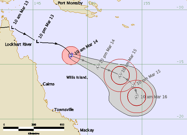 Cyclone Tim looms off far north Qld - ABC News