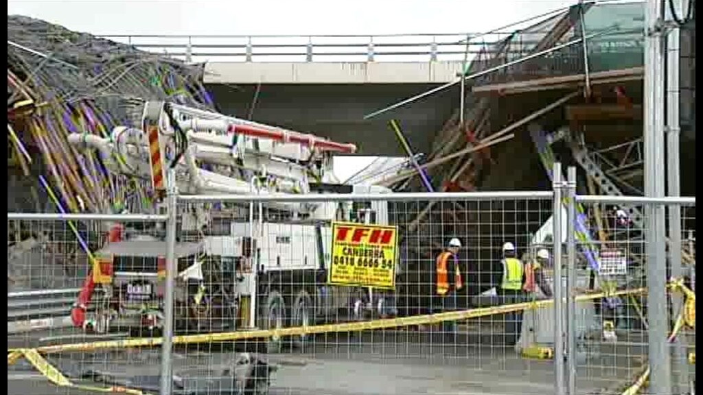 Highway collapse avoids tragedy - ABC News