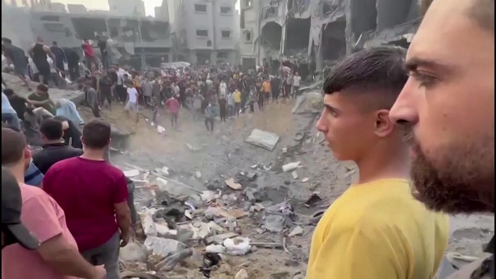 'This is a combat zone': IDF confirms refugee camp air strike - ABC listen