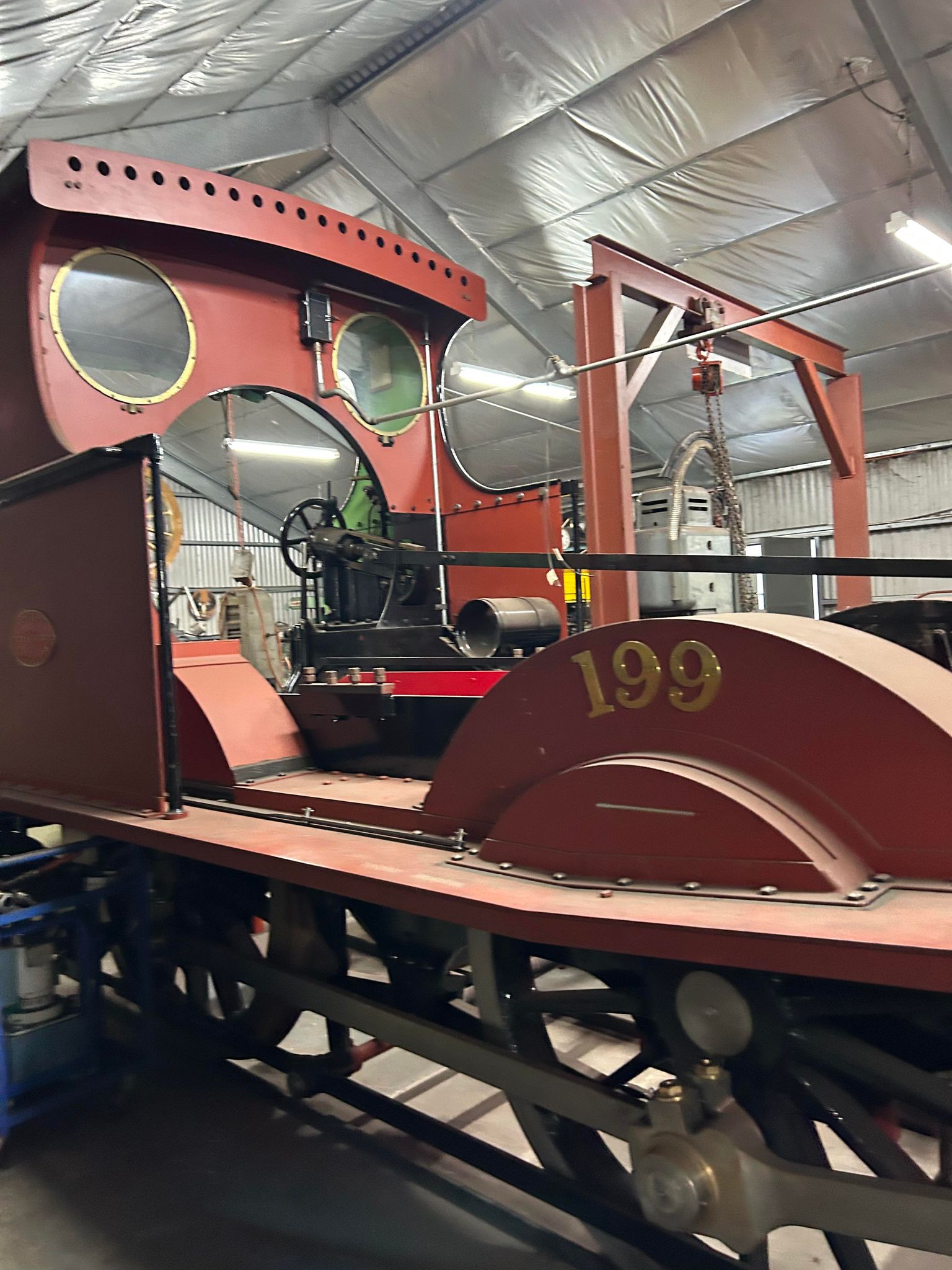 This Adelaide man is 20 years into building a full-sized steam engine ...