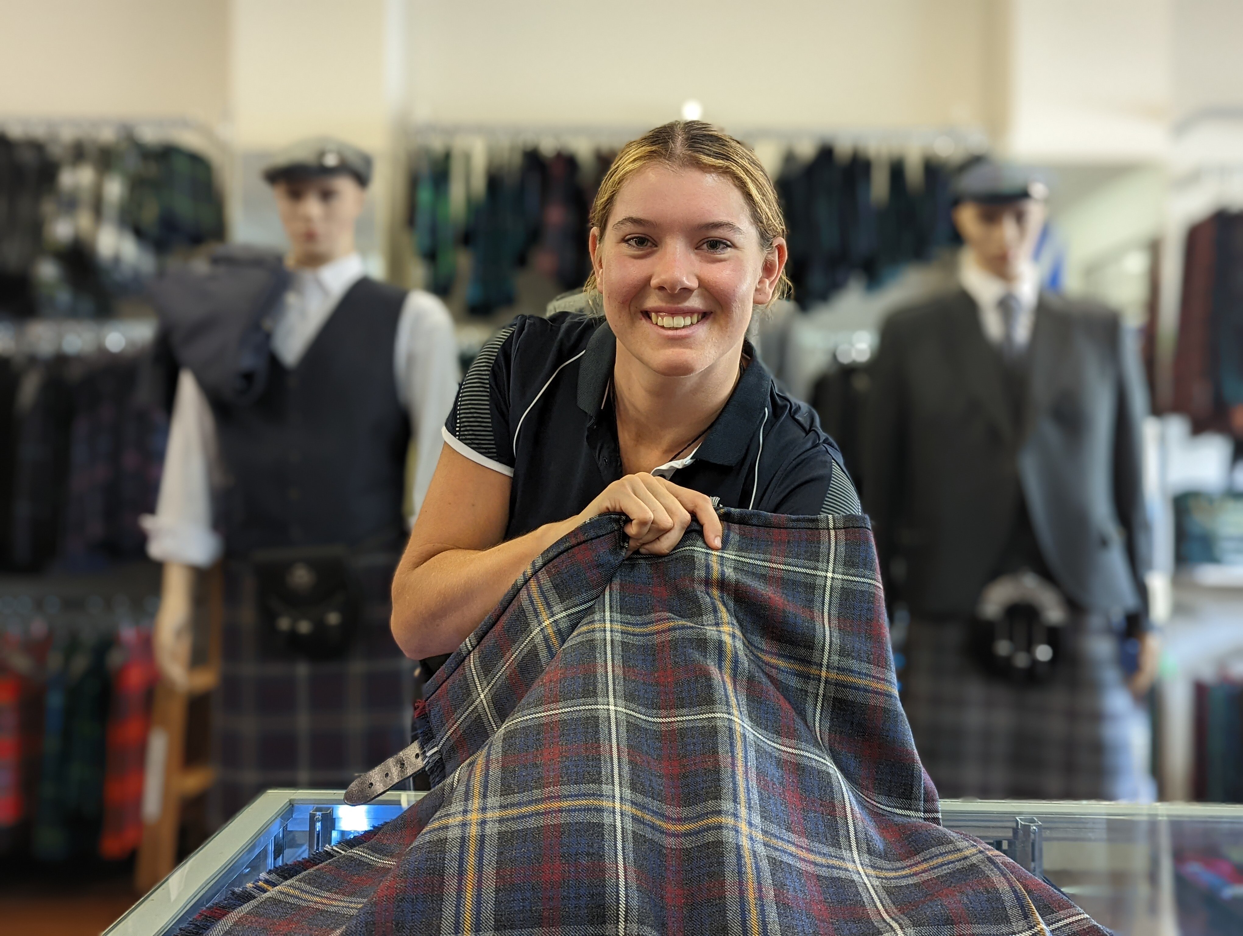 Scottish Register of Tartans says 'aye' to Perth-designed Spirit of ...