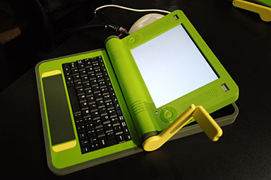 Hand-cranked laptop launched for schoolkids - ABC News