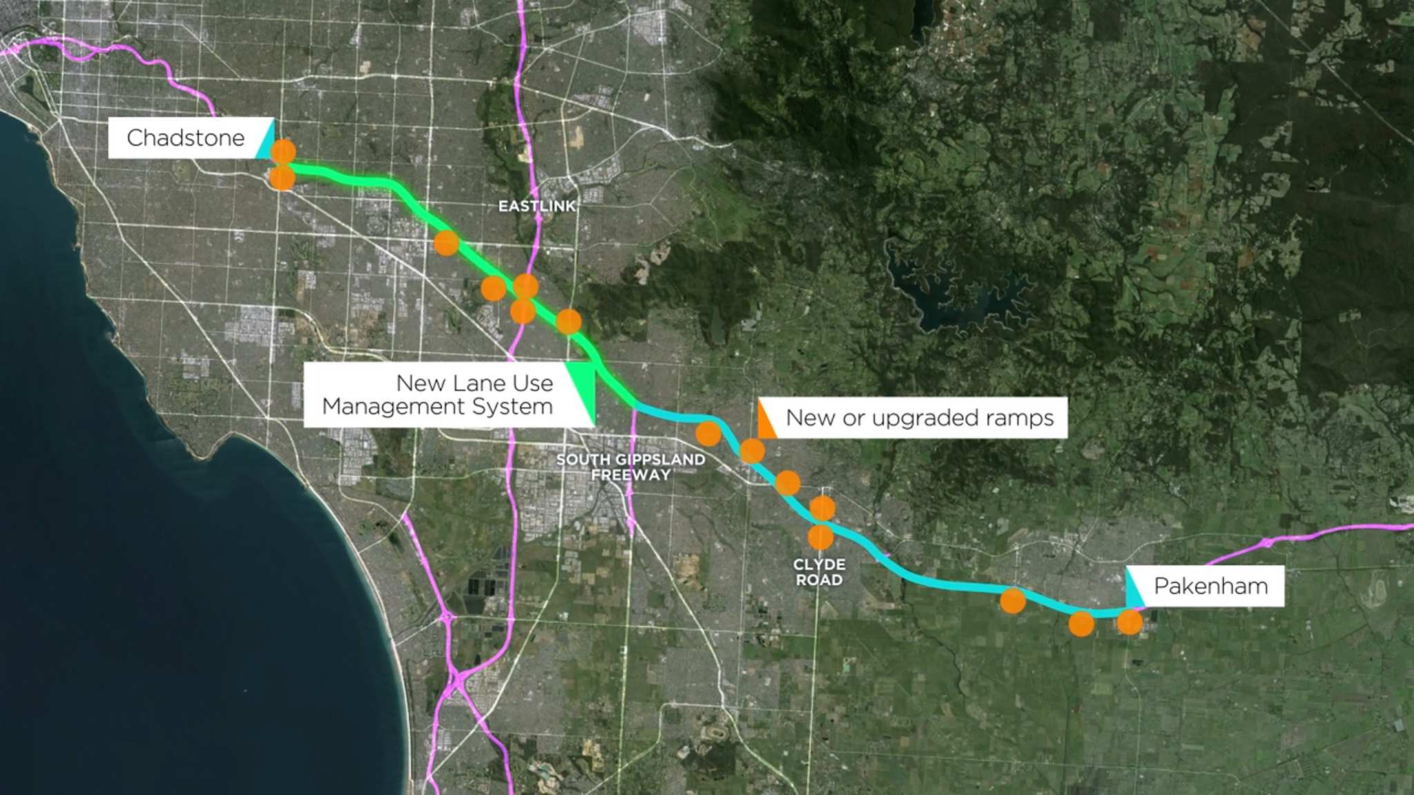 New train stations promised in Melbourne as Monash Freeway upgrades get ...