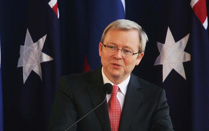 Rudd blasts '$1 million a day' Govt ads - ABC News
