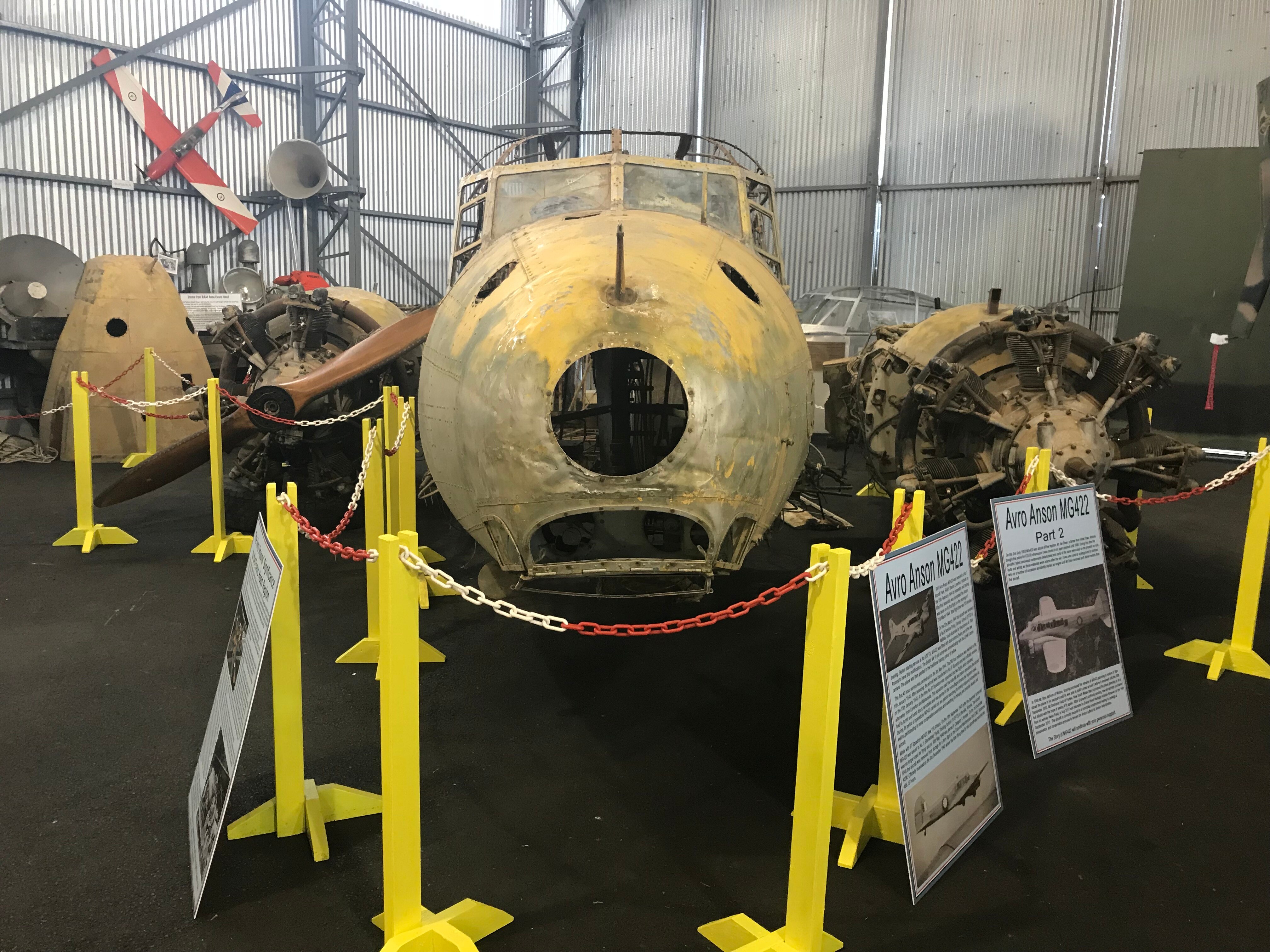 Rare Avro Anson warbird back to roost at WWII training base in Evans ...