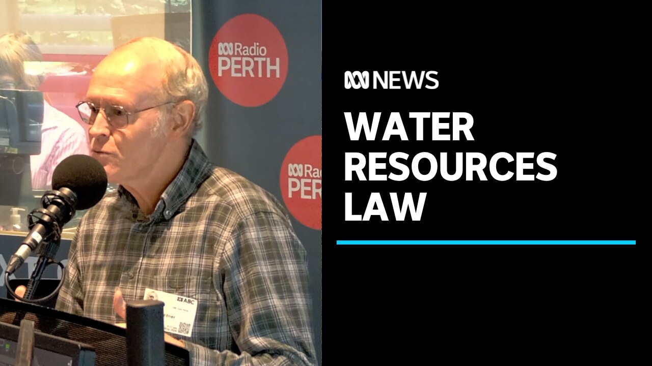 Professor Alex Gardner explains water law - ABC News