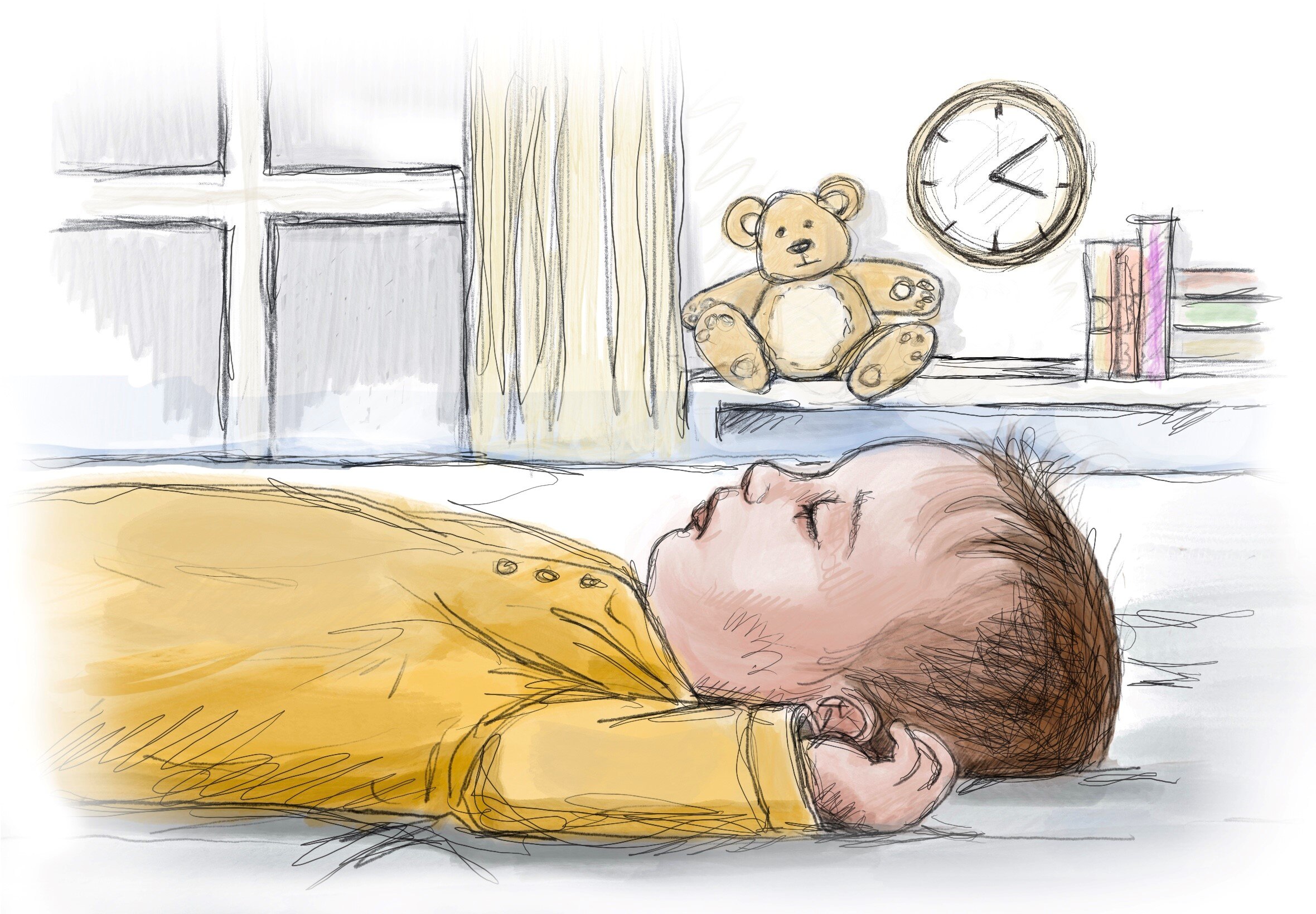 Baby sleeping animation - ABC News