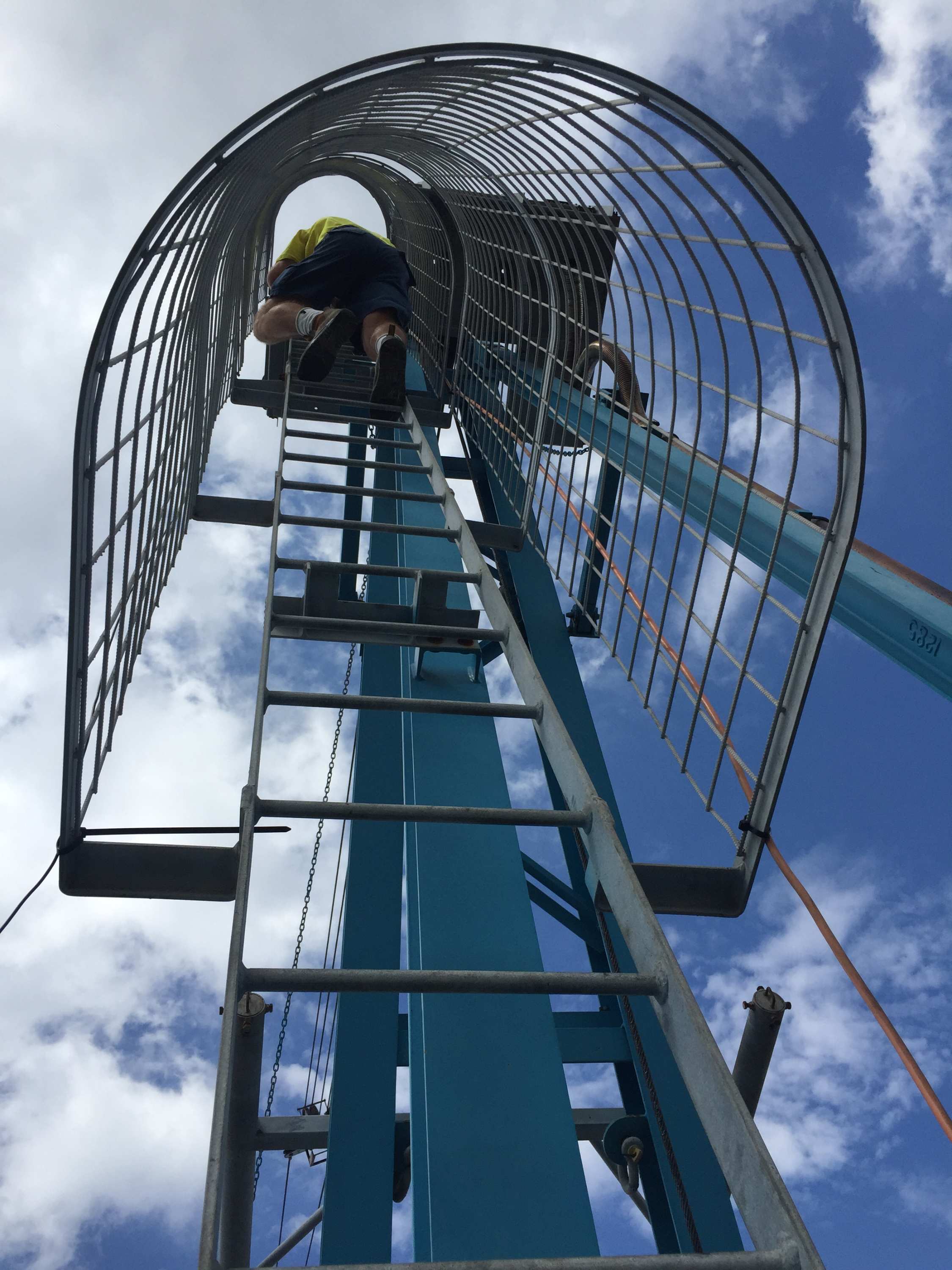 Crane operator describes the ups and downs of life at the top in ...