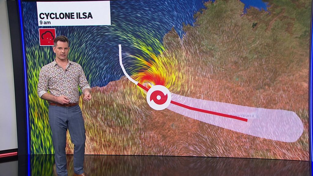 'Incredibly strong': Preliminary reports of cyclone Ilsa wind gusts at ...