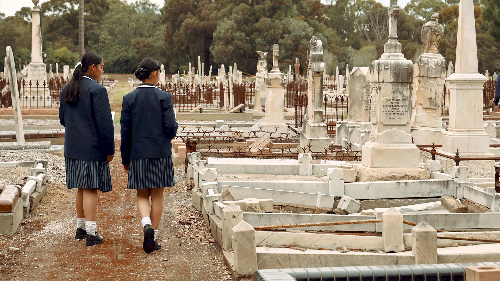 War Grave Volunteers - Behind The News