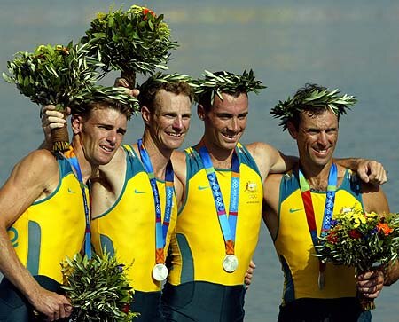 Aussie foursome snare rowing silver - ABC News