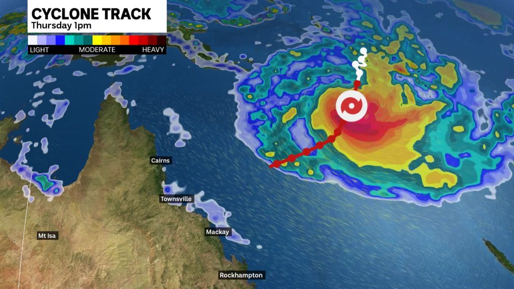 Cyclone Jasper strike map favours northern tropics - ABC News