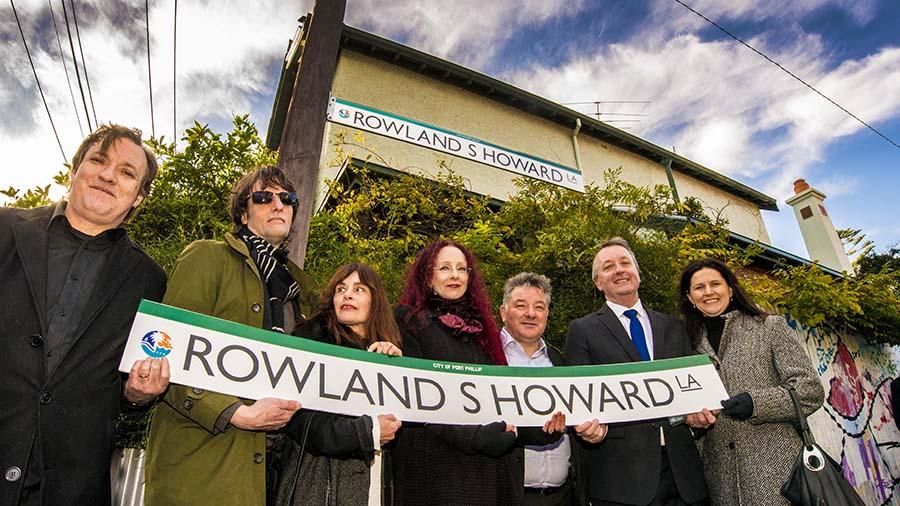 Rowland S. Howard Lane officially unveiled - Double J