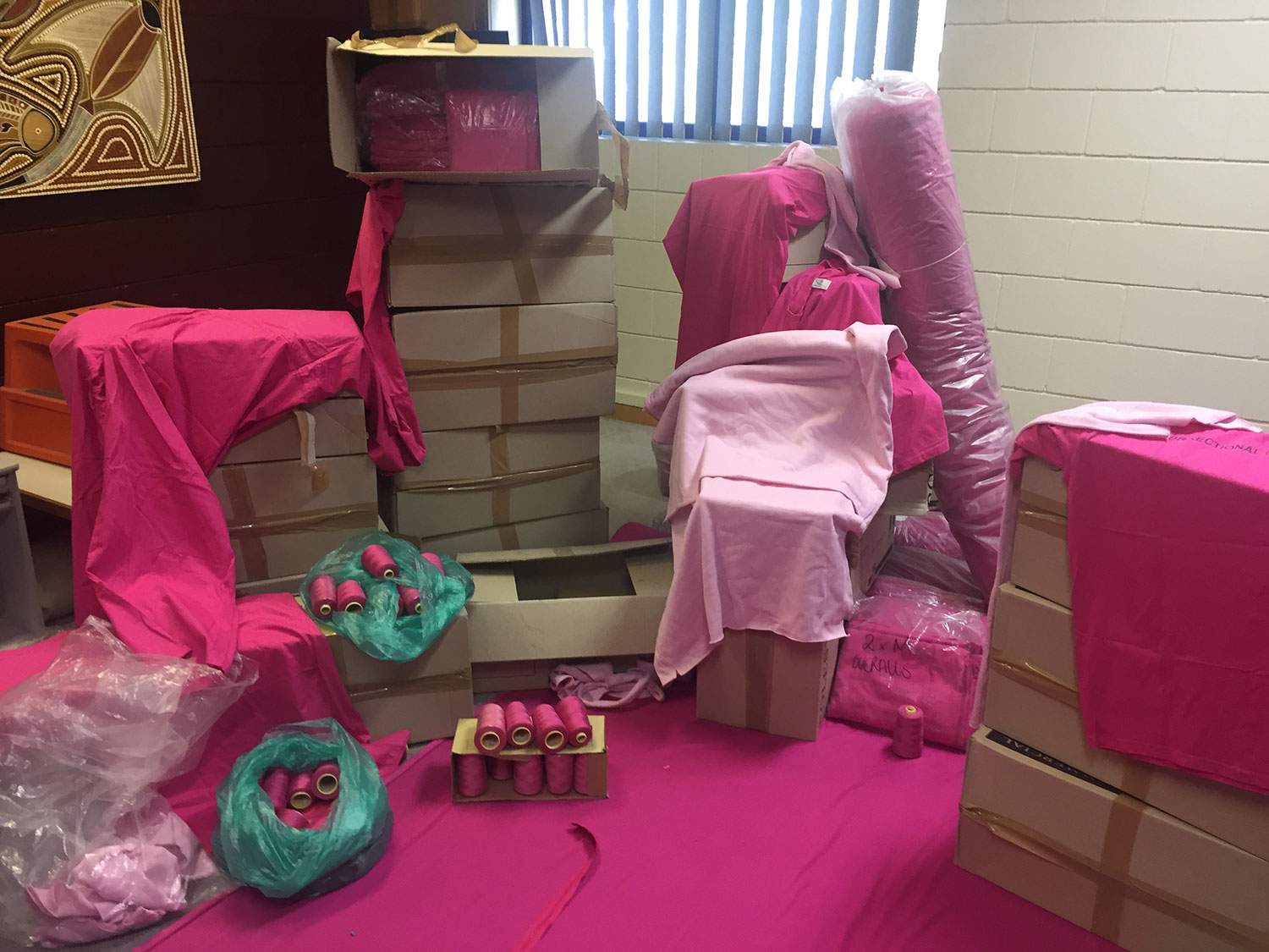 Newman government's pink bikie prison uniforms to be sold off as breast ...