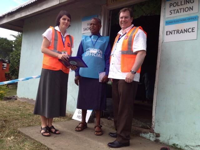 Fiji election: Large queues as thousands cast their vote in return to ...