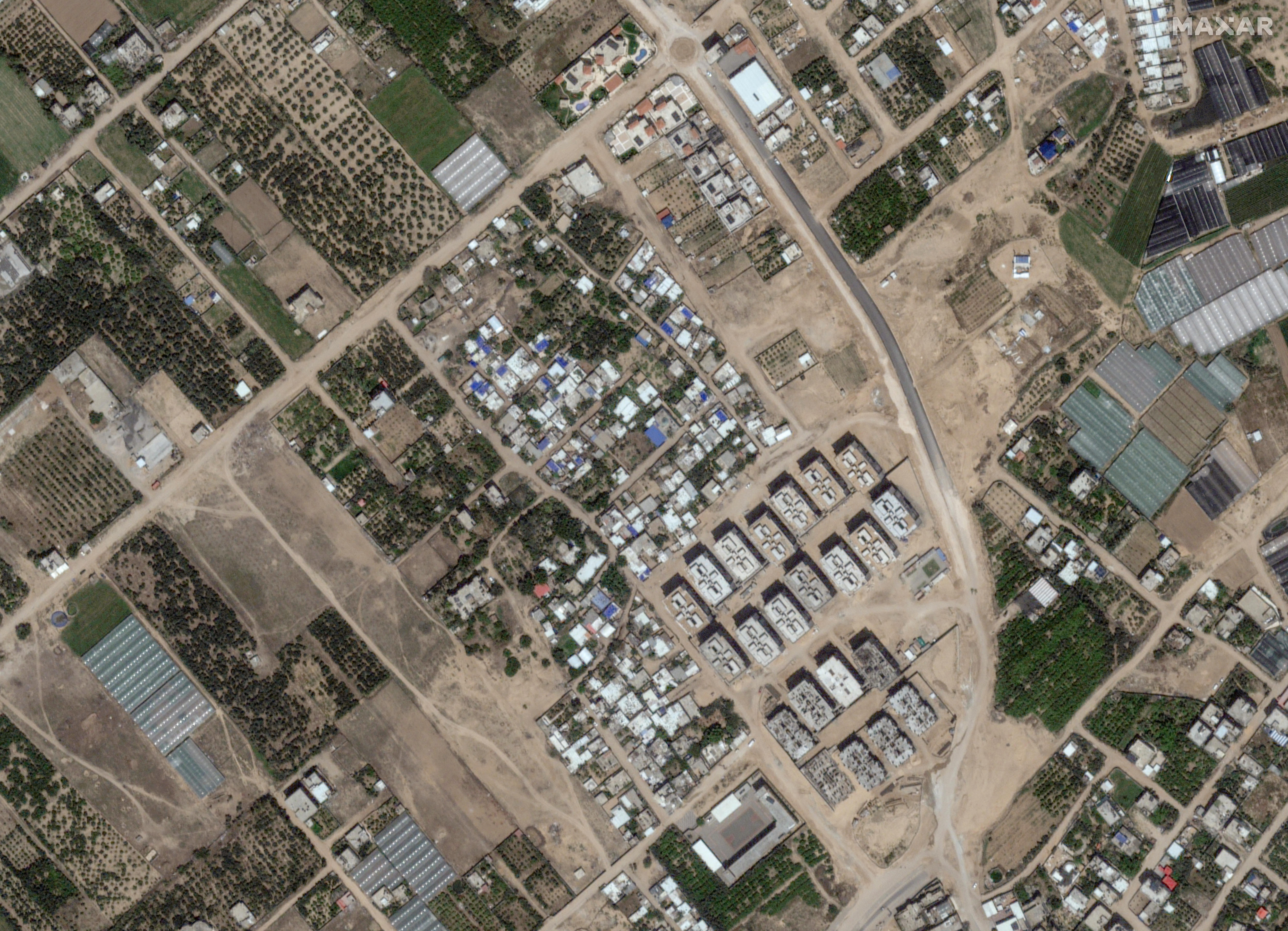 Satellite images show parts of Gaza now a wasteland after weeks of ...