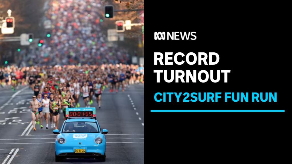 Nearly 80,000 people complete City2Surf fun run - ABC News