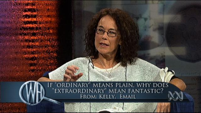 Can We Help?: Word histories: how extraordinary! - ABC Education