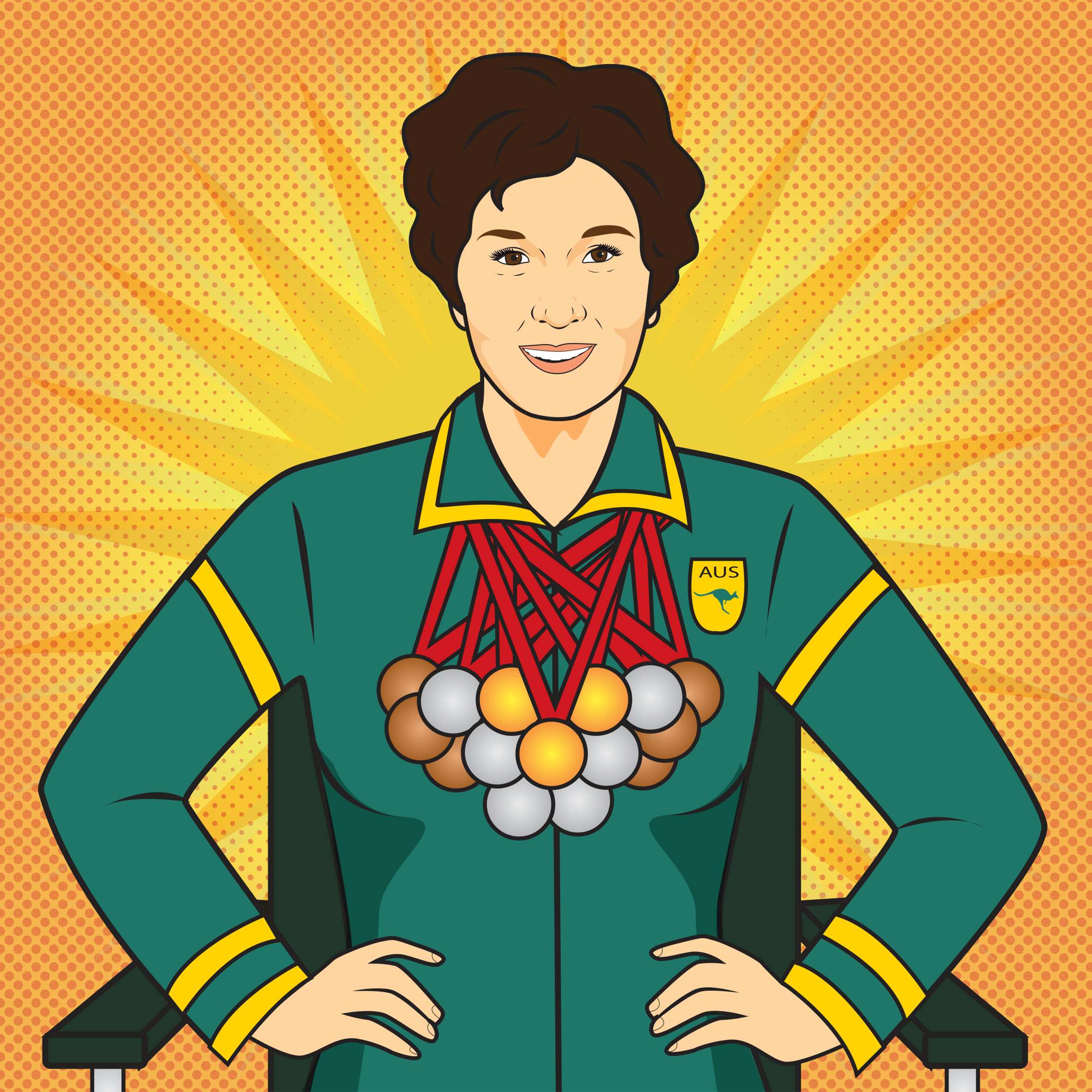 Daphne Hilton (Ceeney) — the girl who dominated the Paralympics - ABC ...