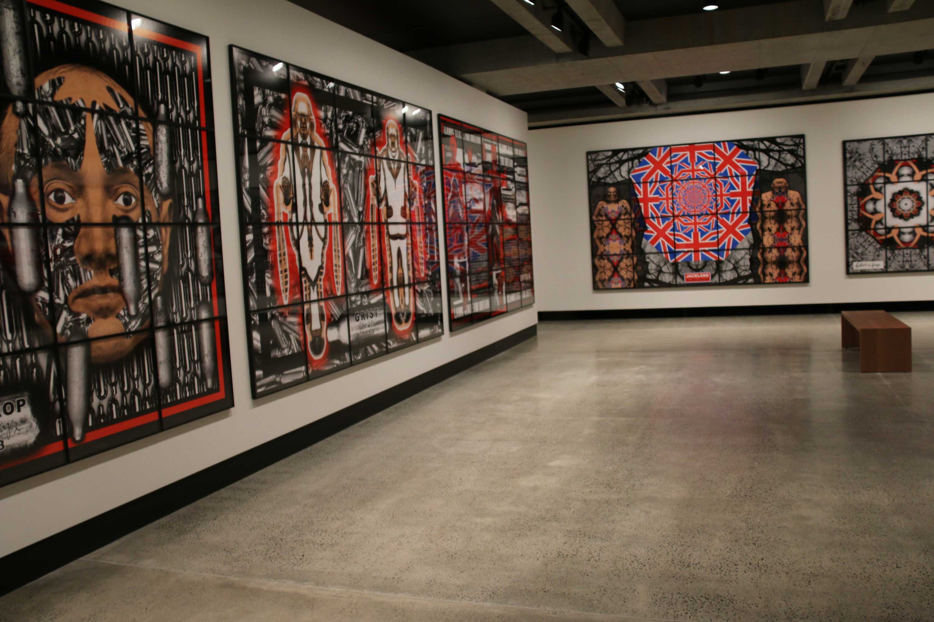 British art duo Gilbert and George launch exhibition at MONA - ABC News