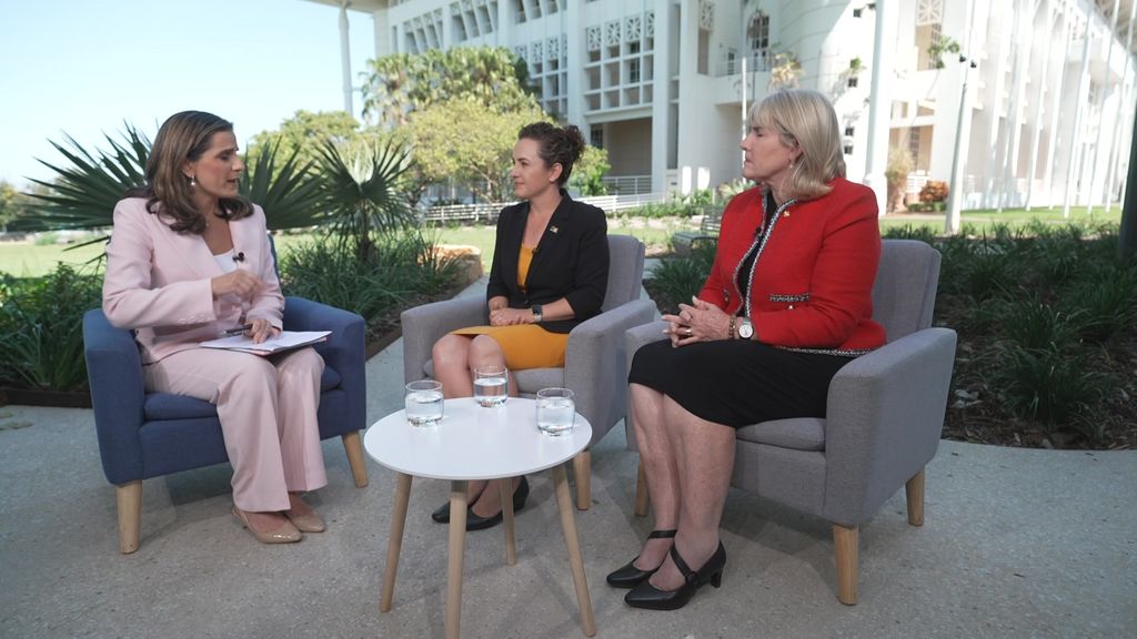 The two women vying to lead the Northern Territory face off in a ...