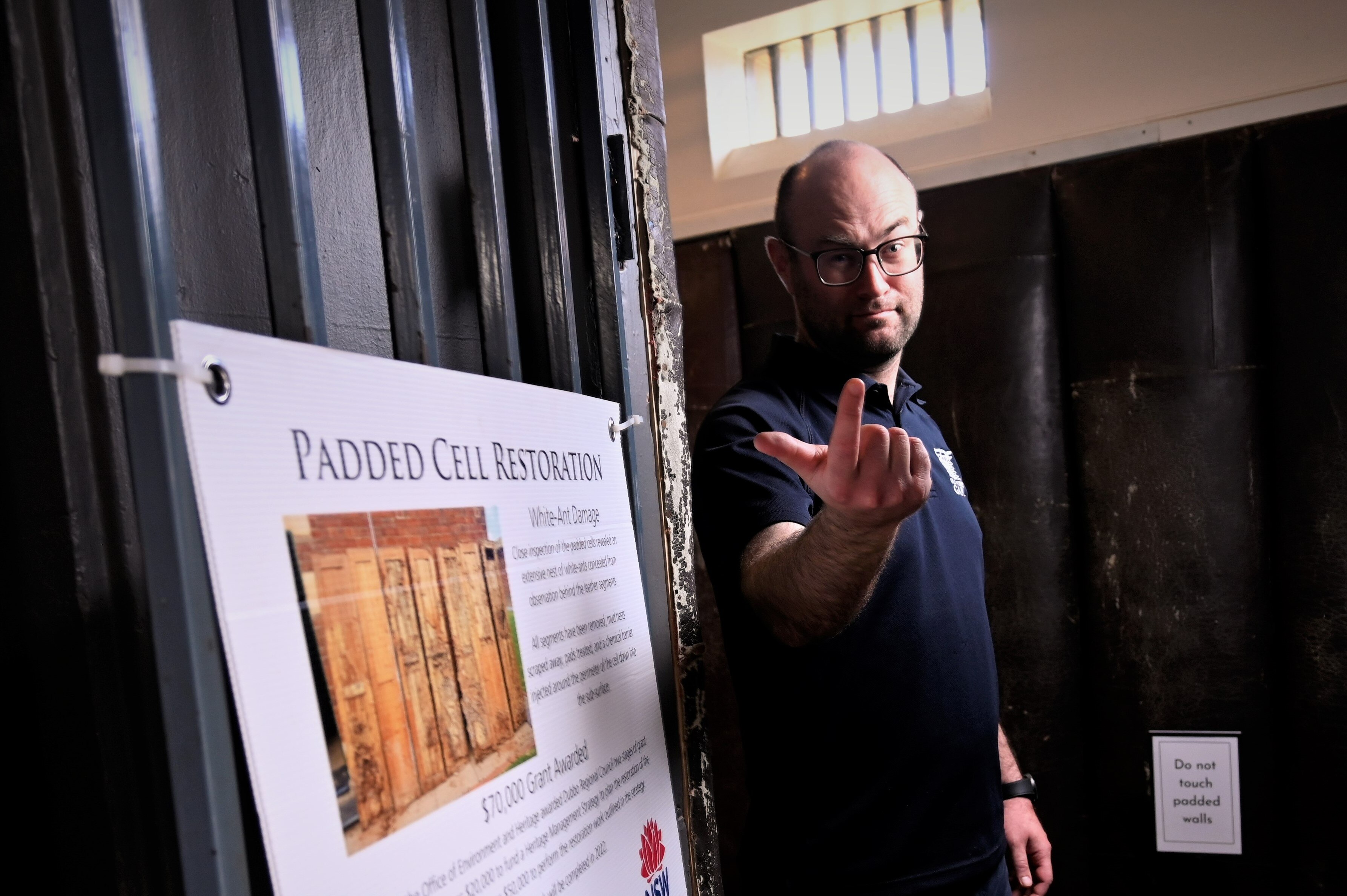 Old Dubbo Gaol's padded cell exhibit details the torment of solitary ...