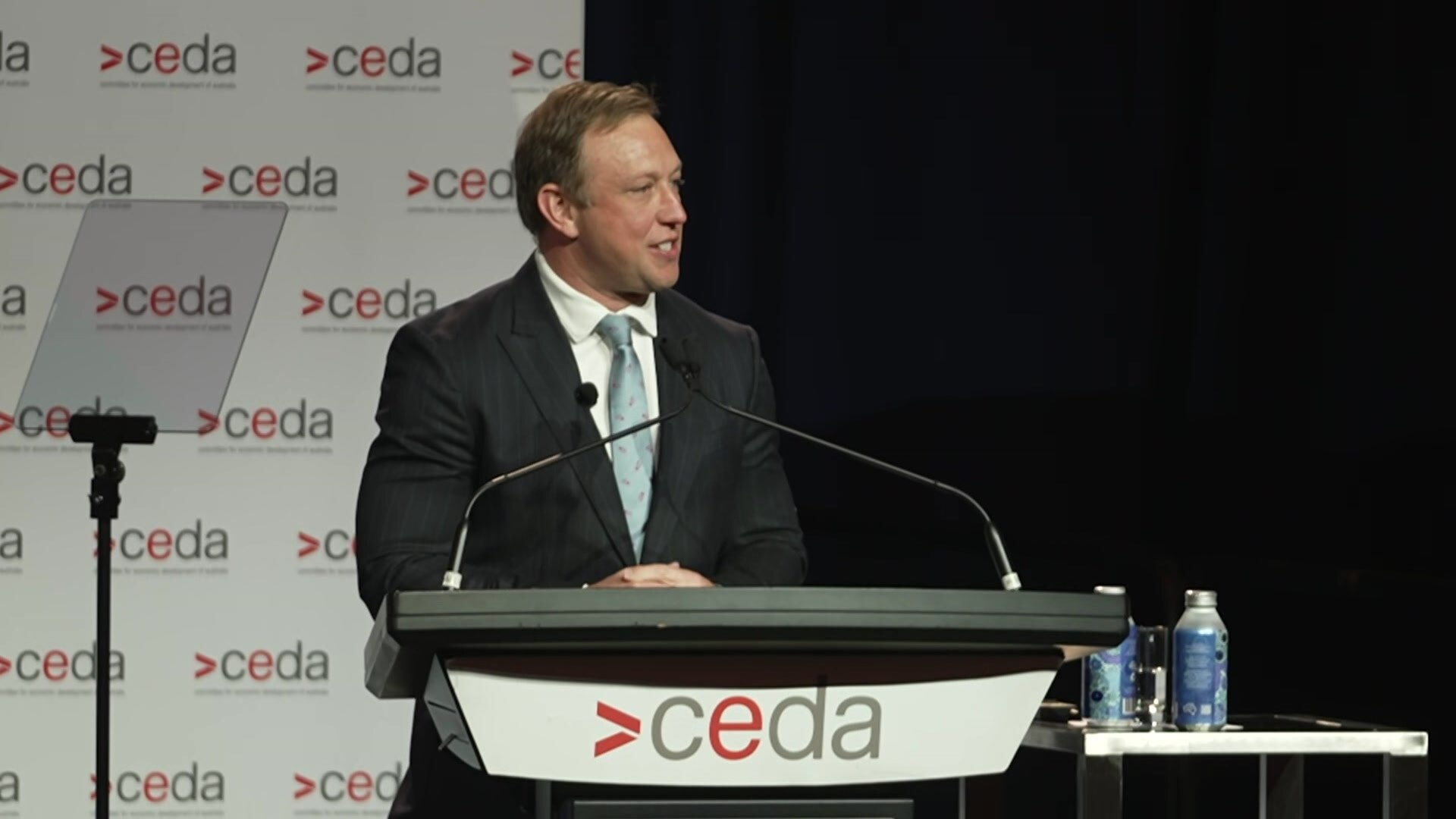 Steven Miles addresses CEDA - ABC News