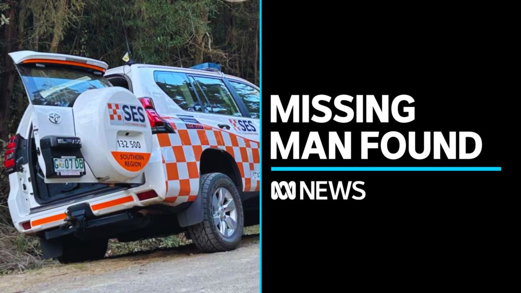 Missing man found alive after three days in Tasmanian wilderness - ABC News