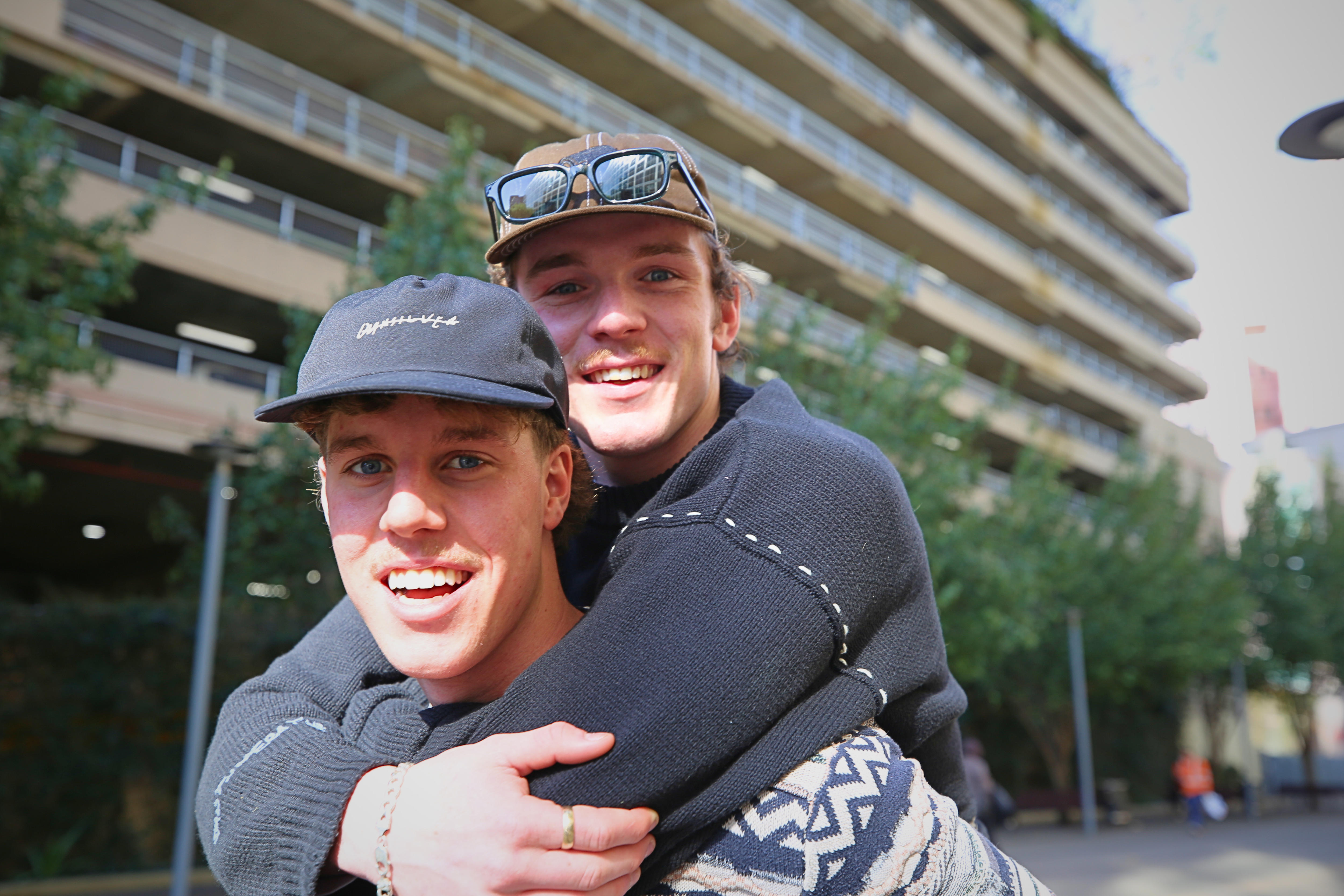 Two mates, one chair: How Fletcher and Lachie create their own kind of ...