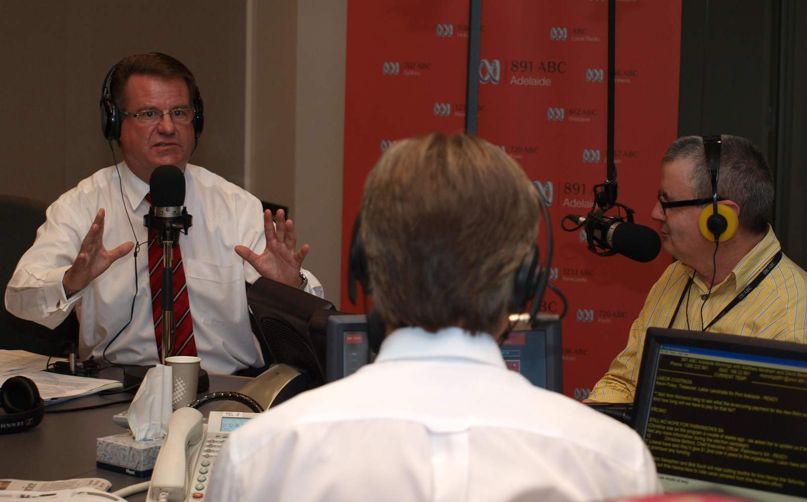 Matthew Abraham, one half of ABC Radio Adelaide Breakfast duo ...