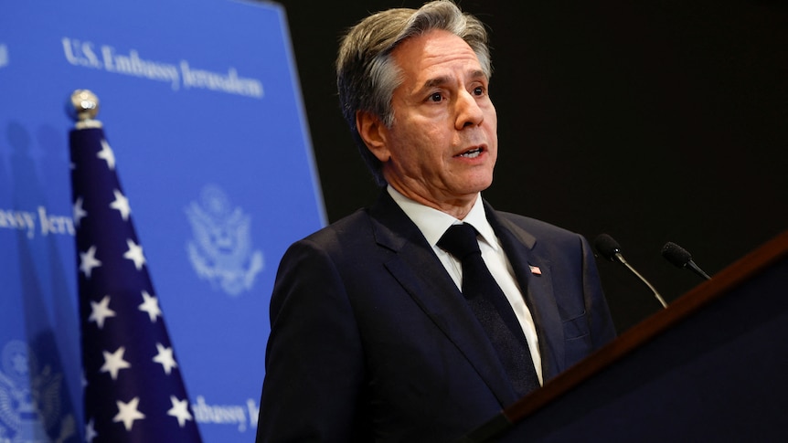 Blinken in Middle East, as US launches fresh wave of strikes - ABC listen Blinken in Middle East, as US launches fresh wave of strikes - ABC listen