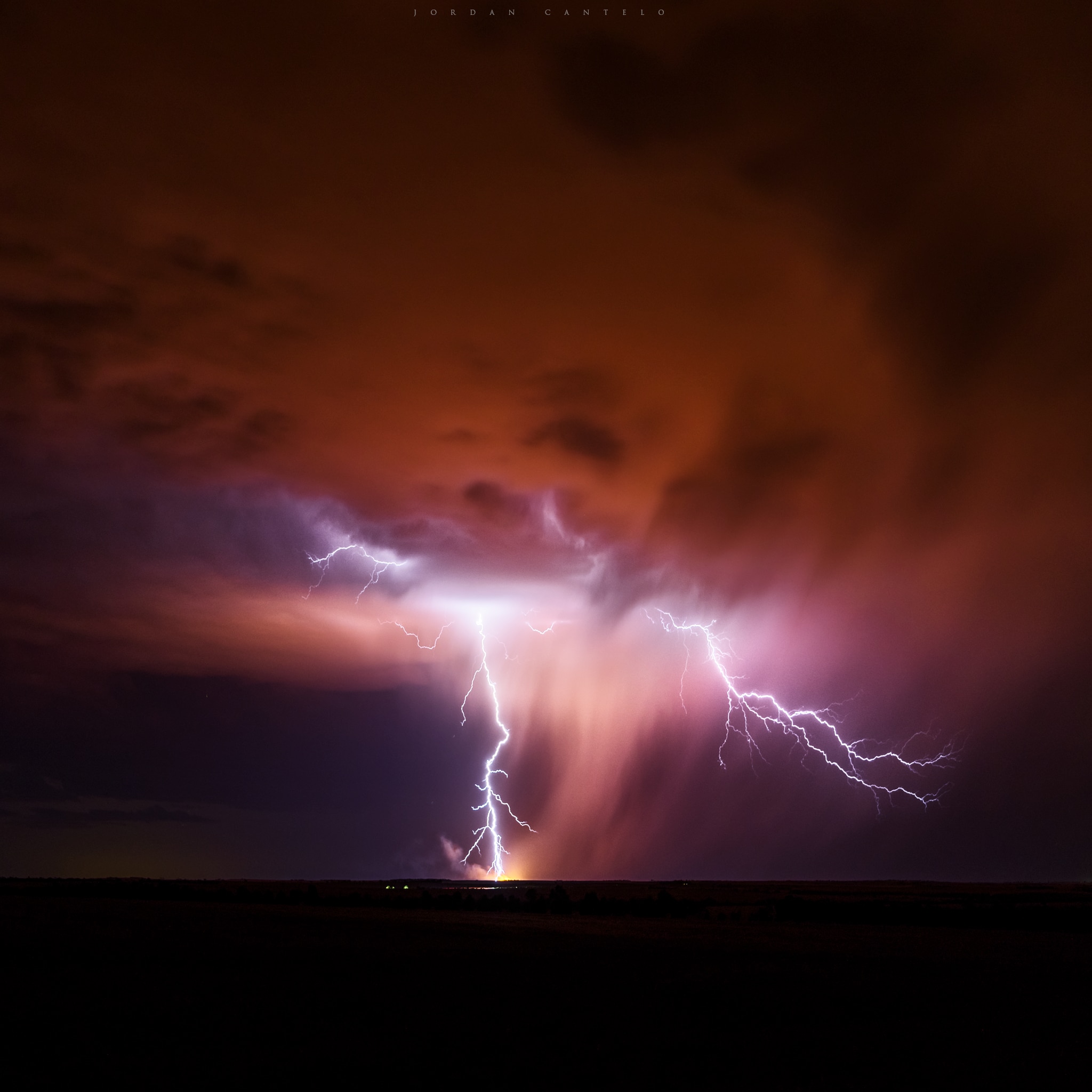 Why purple is the most common colour of lightning seen during a ...