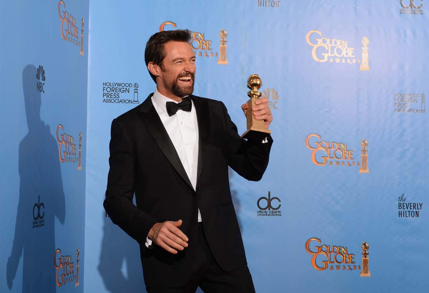 Hugh Jackman takes out Golden Globe - ABC News
