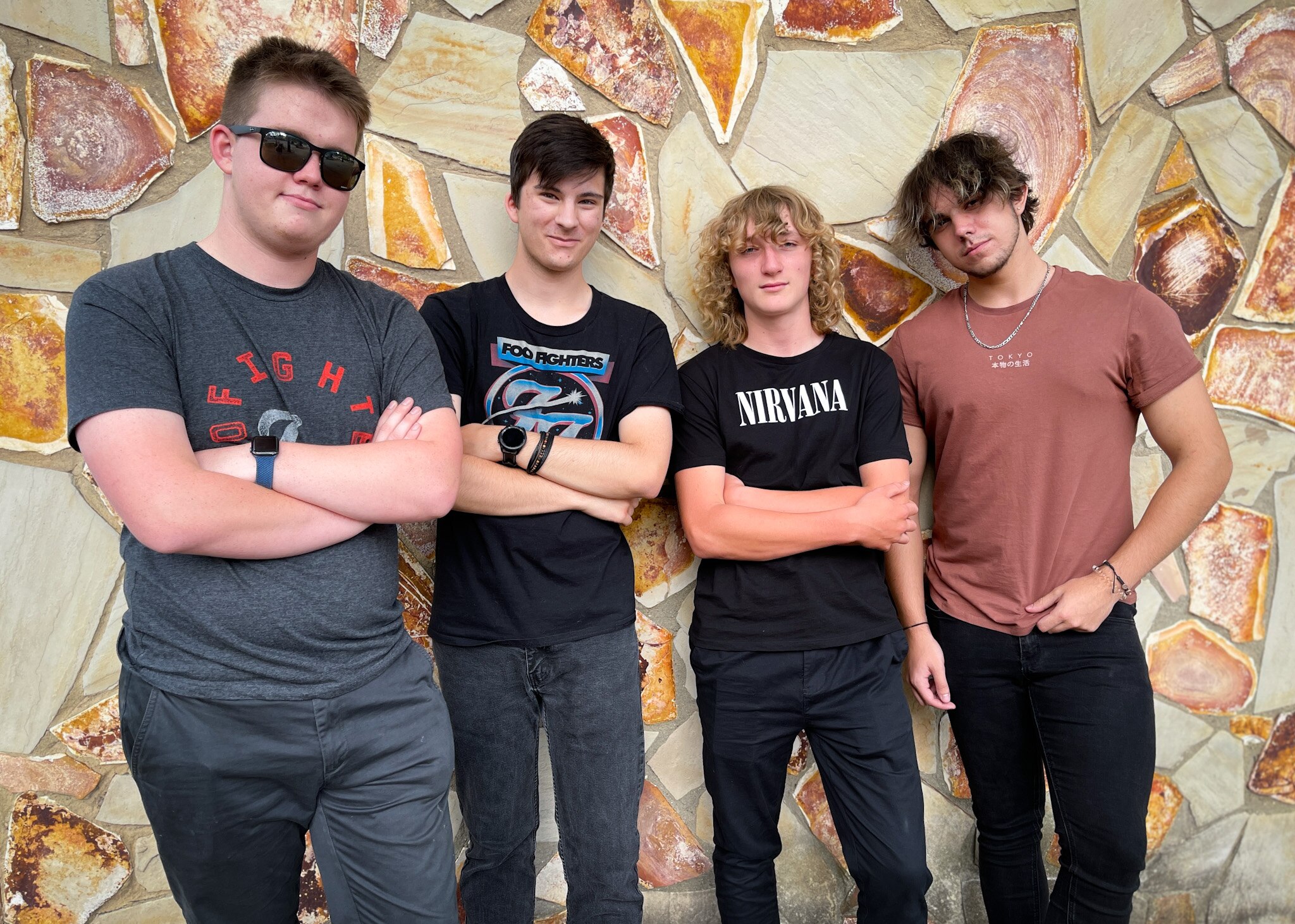 Inspired by rock music from decades before they were born, teen band ...