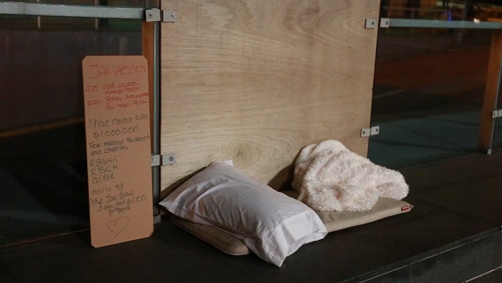 Philanthropist 'ashamed' by public's reaction to homeless during 24 ...