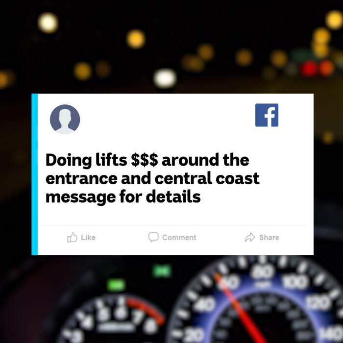 Rideshare safety concerns with 'lifts for cash' offered on social media ...
