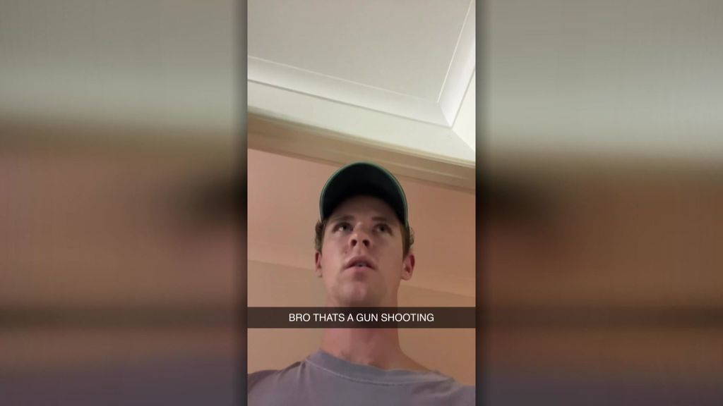 Video picks up loud gunshots heard from Harry's residence in Kirwan ...