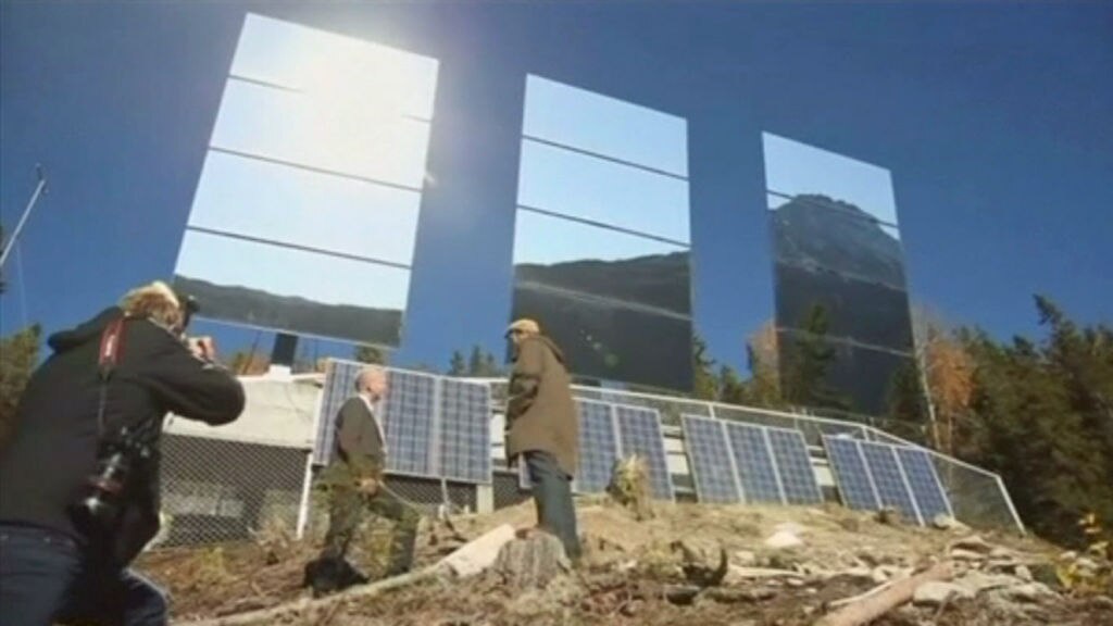 Giant mirrors capture elusive sun for Norwegian town on dark winter ...