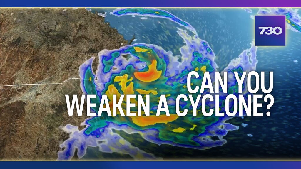 Flying into the eye of a cyclone - ABC News