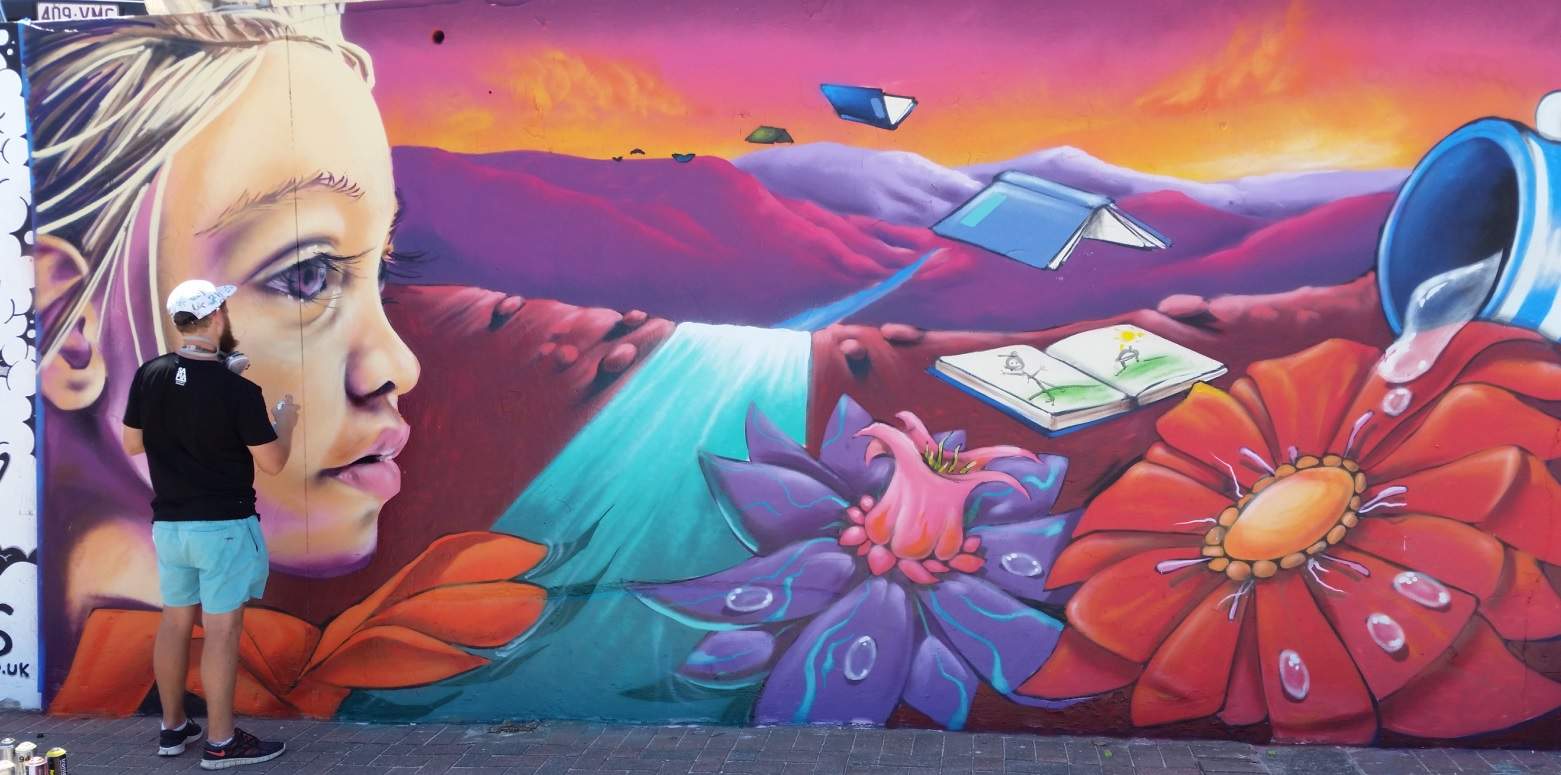 #notacrime mural moves plight of Iran's Baha'i community to Bondi Beach ...