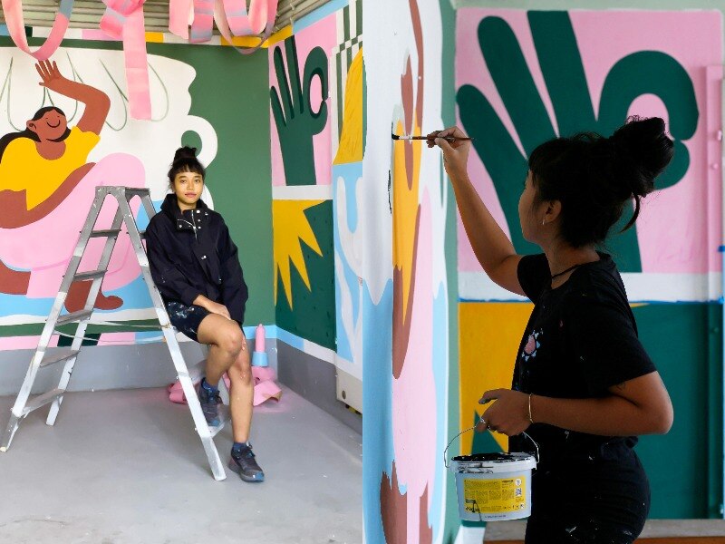 Balinese artist Yessiow aims to empower women with a riot of colour and ...
