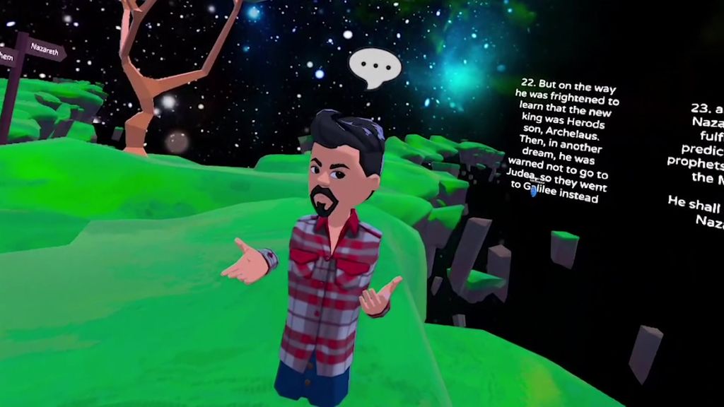 Virtual reality church offers worship in the metaverse - ABC News
