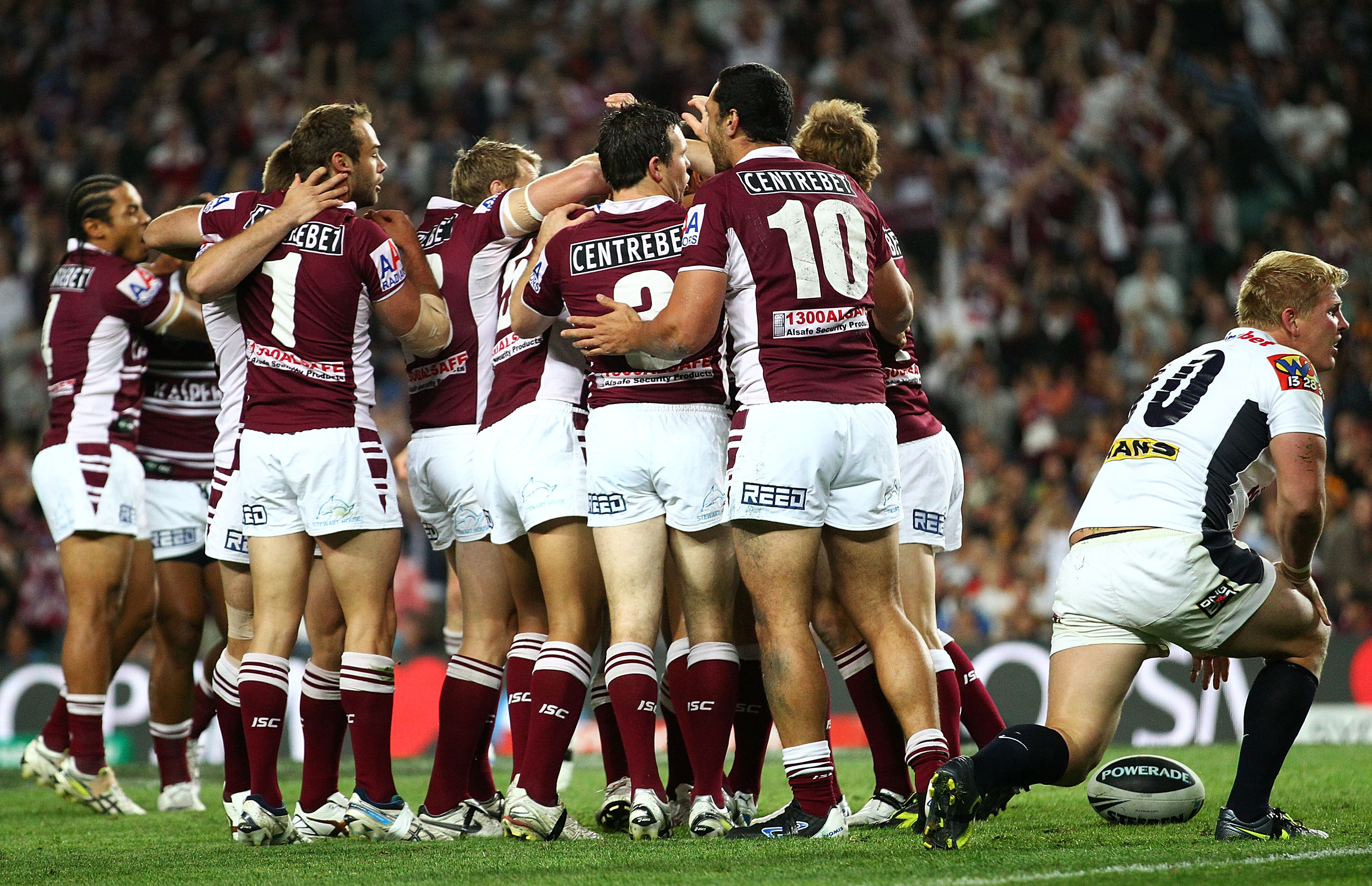 Manly reaches final over Lockyer's Broncos - ABC News