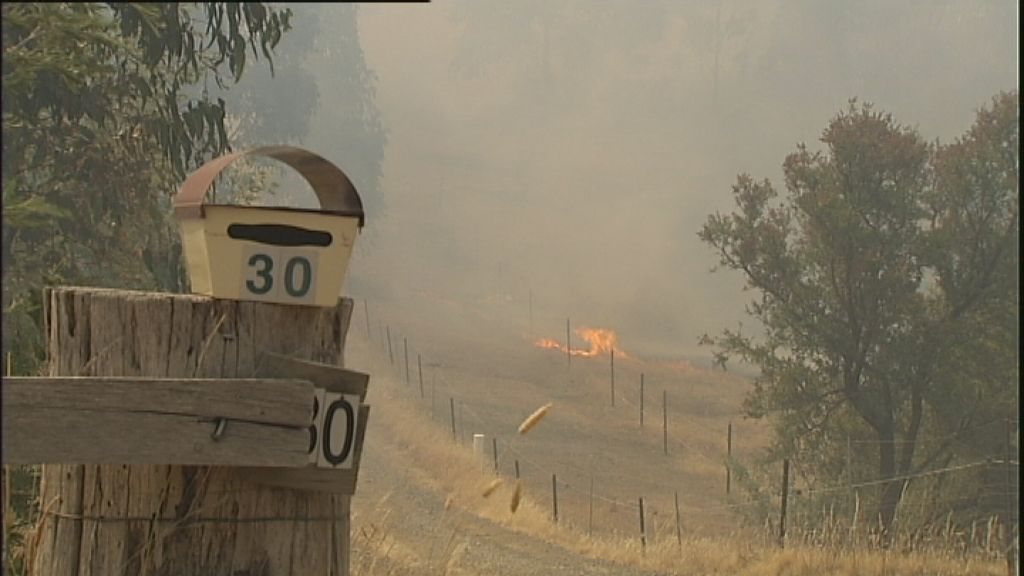 Suburban fire threat - ABC News