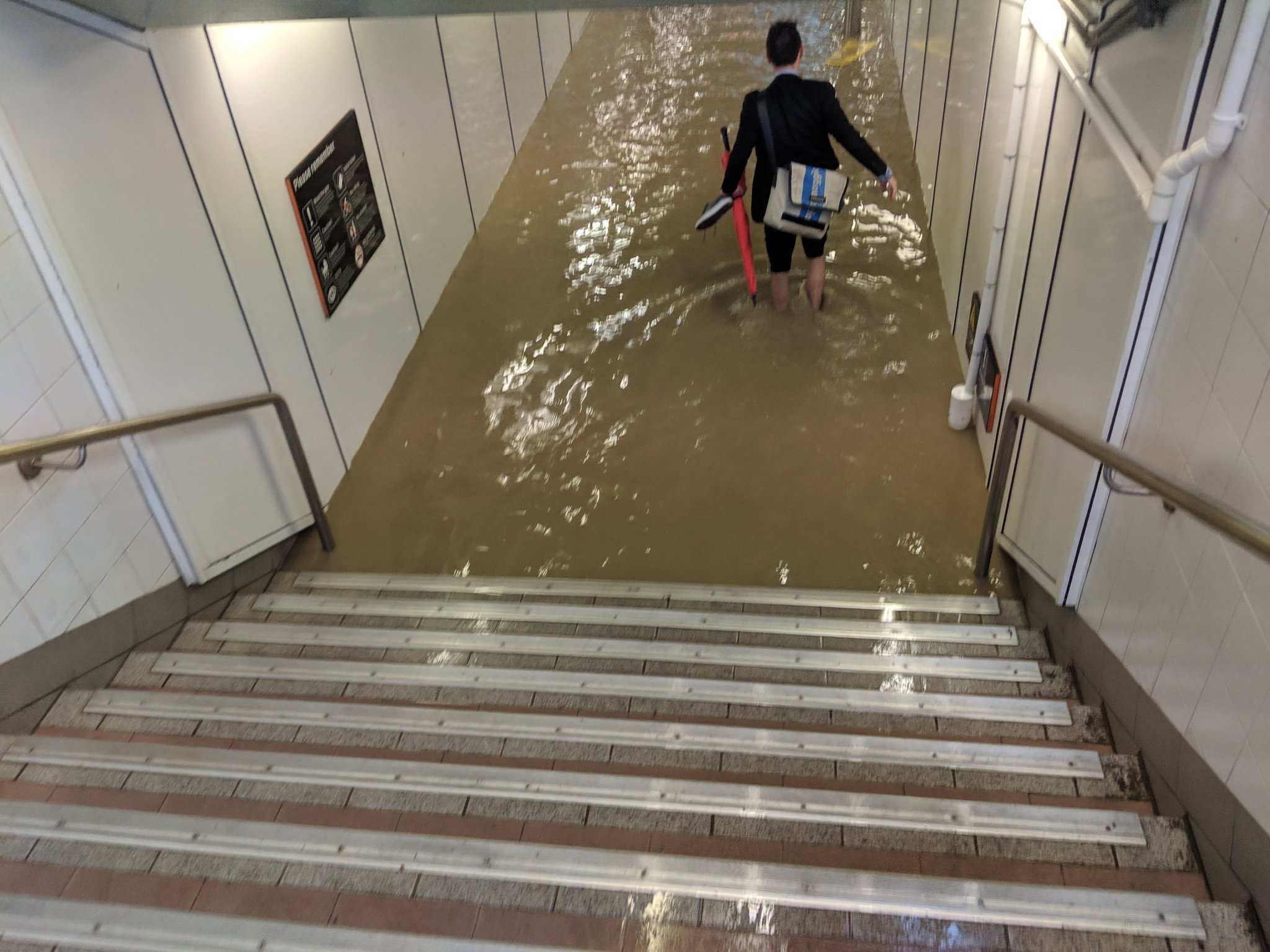 Sydney weather chaos captured on camera as storms and torrential rain ...