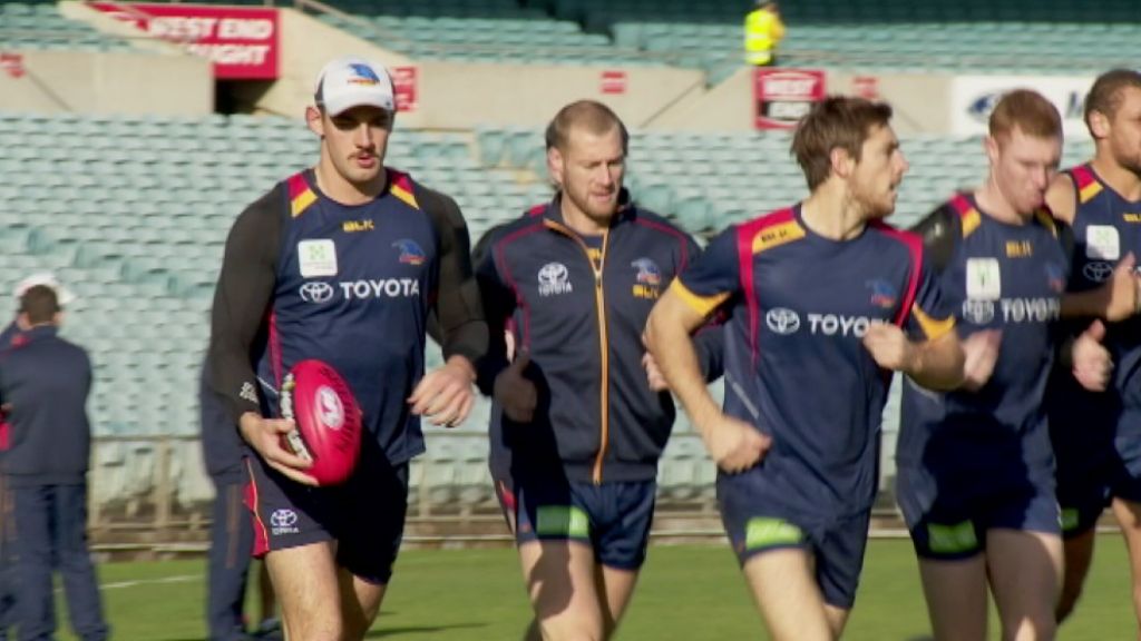 Crows players return to training - ABC News